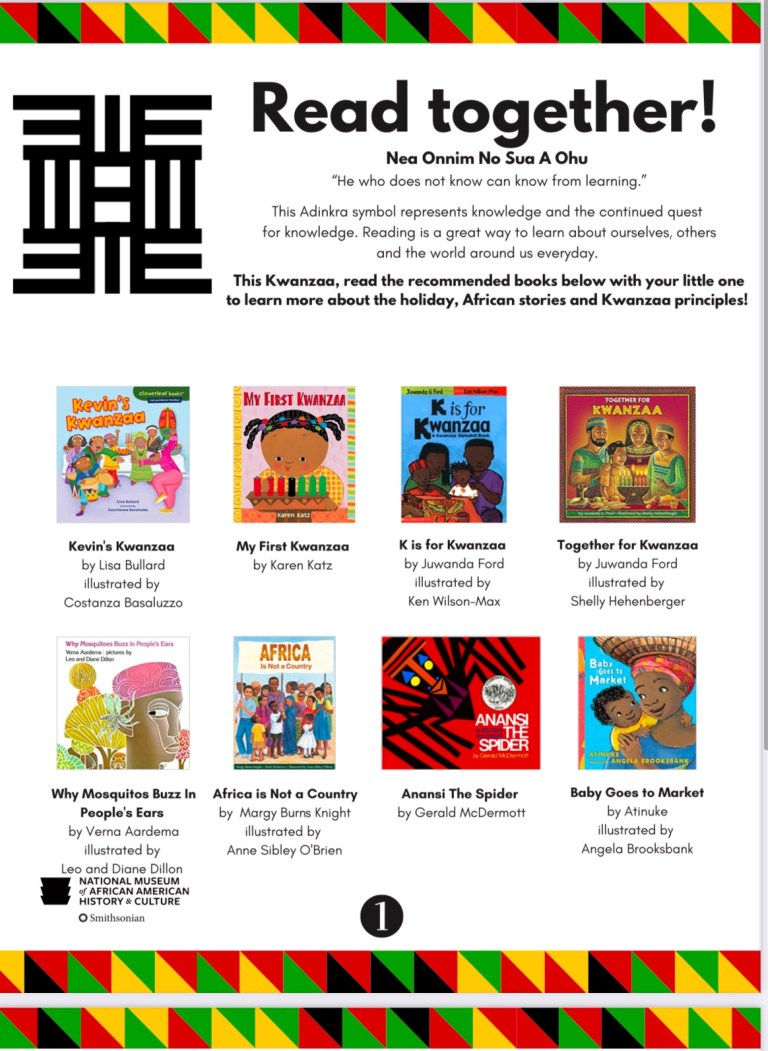 Celebrate Kwanzaa! – Love. Teach. Bless.